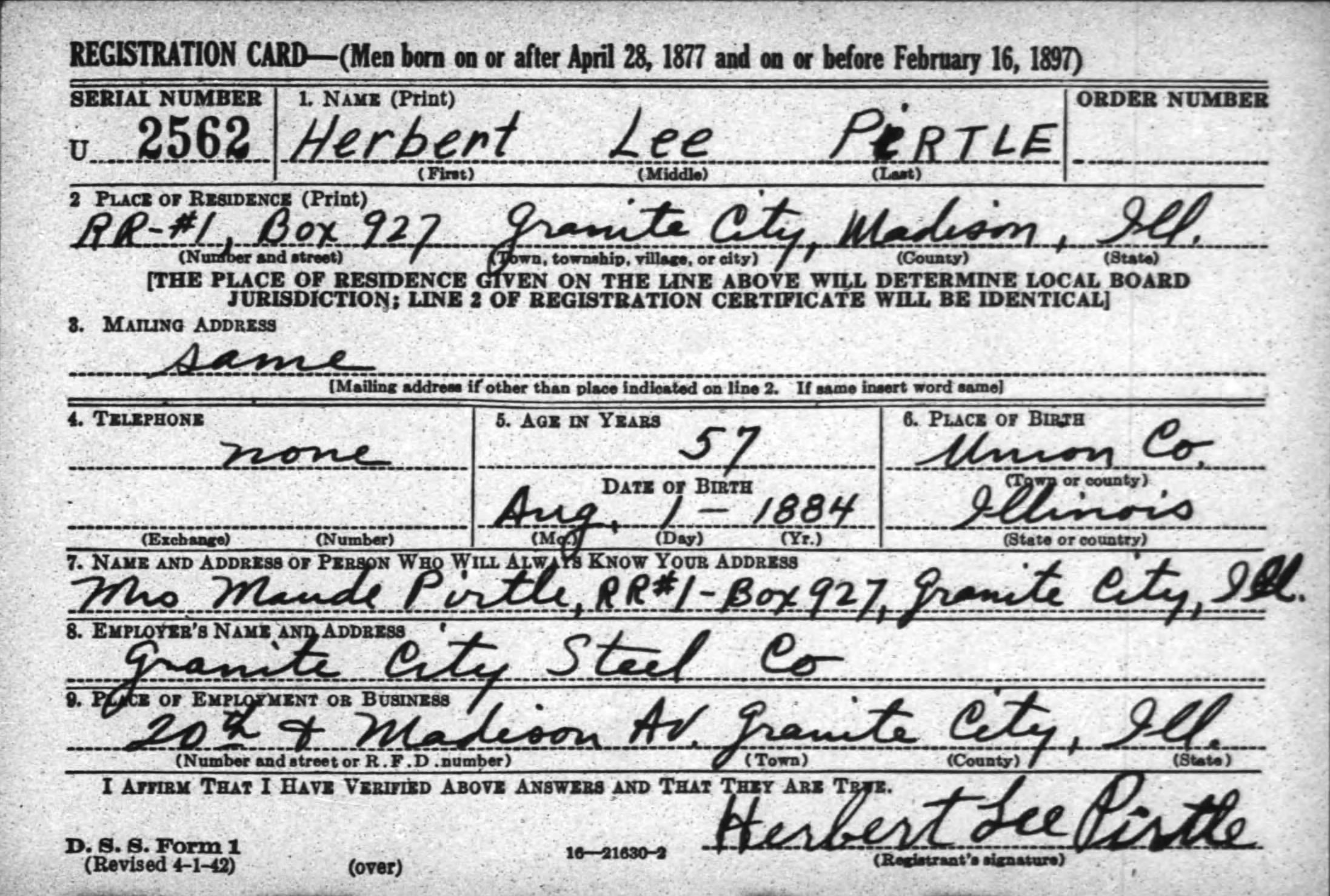 Pirtle Family - Gen07